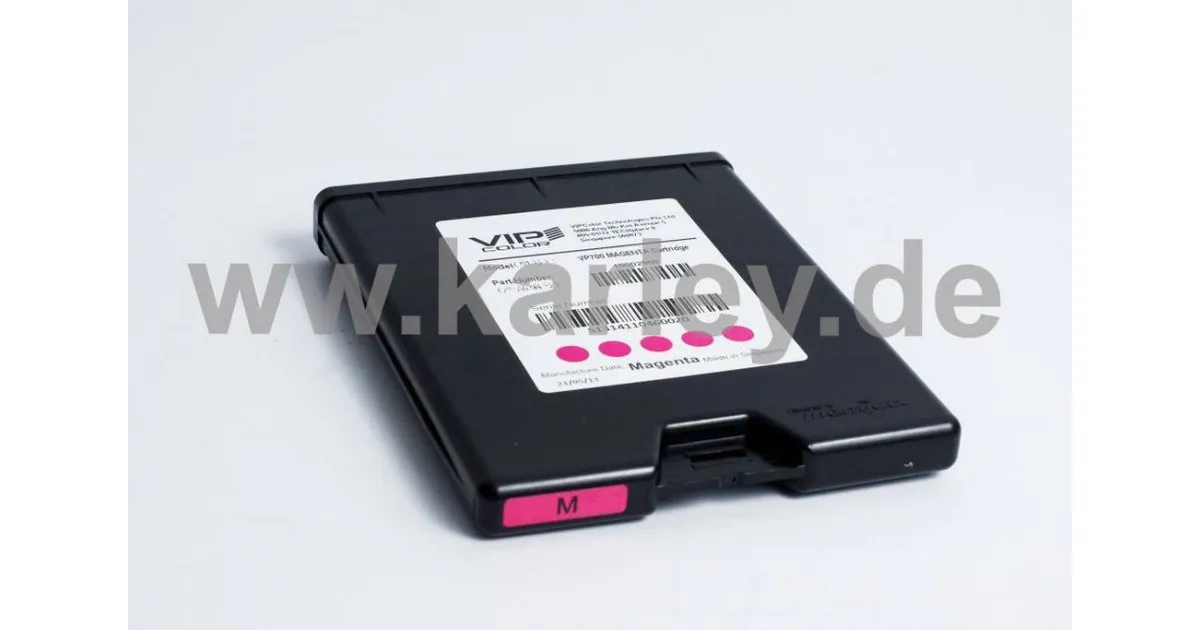 VIPColor VP500 / VP600 - Patronenset 5x Magenta zu je 200ml